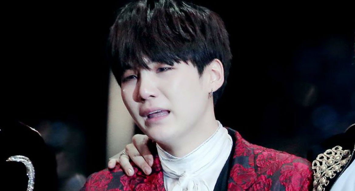 Compilation of BTS Suga Crying
